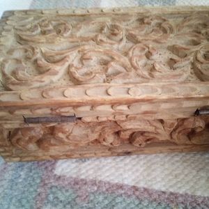 Thailand | Other | Thailand Mango Wood Hand Carved Trinket Box | Poshmark